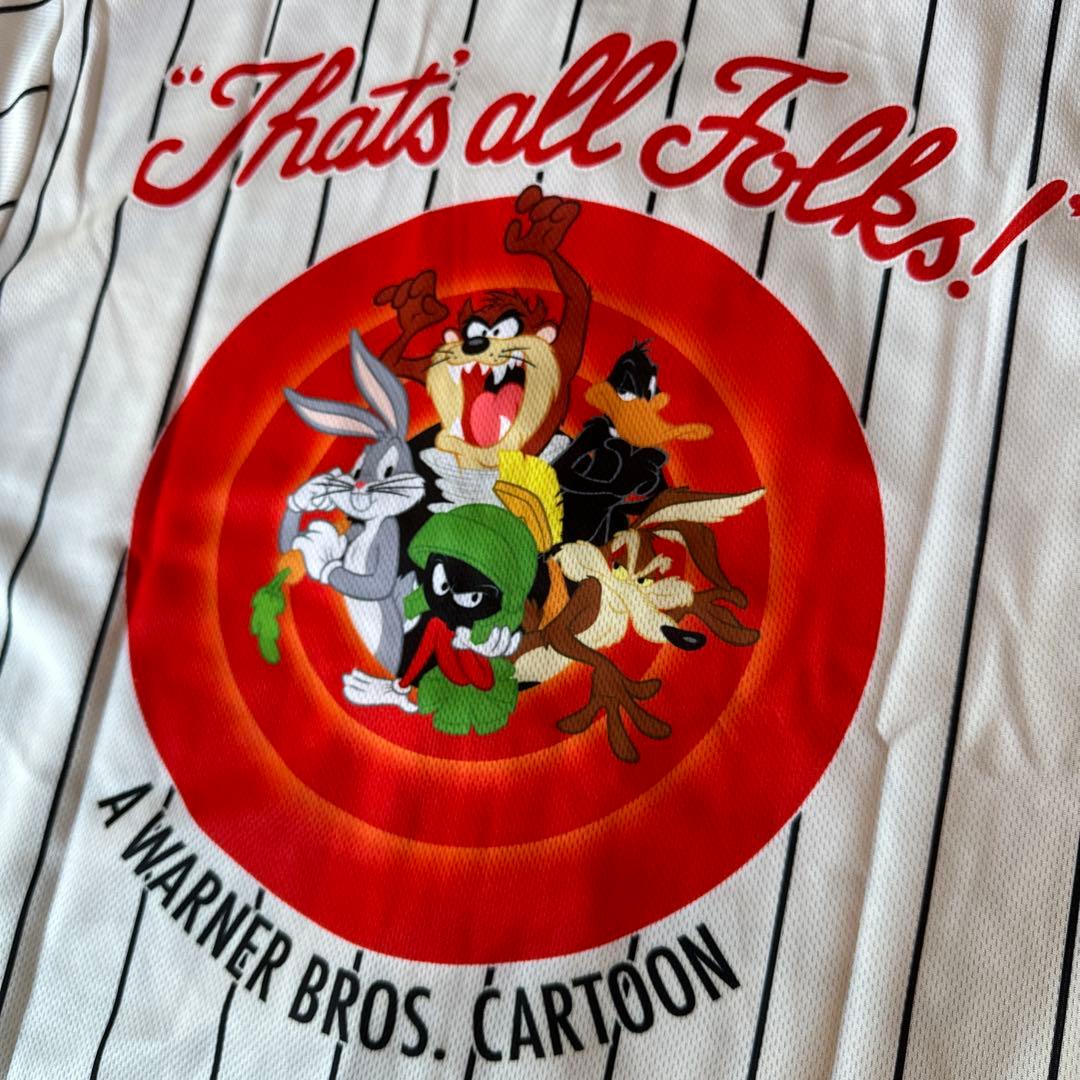 【新品】Looney Tunes ベースボールシャツ ジャージ