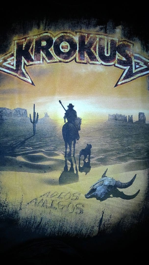 KROKUS 解散ツアー Tシャツ