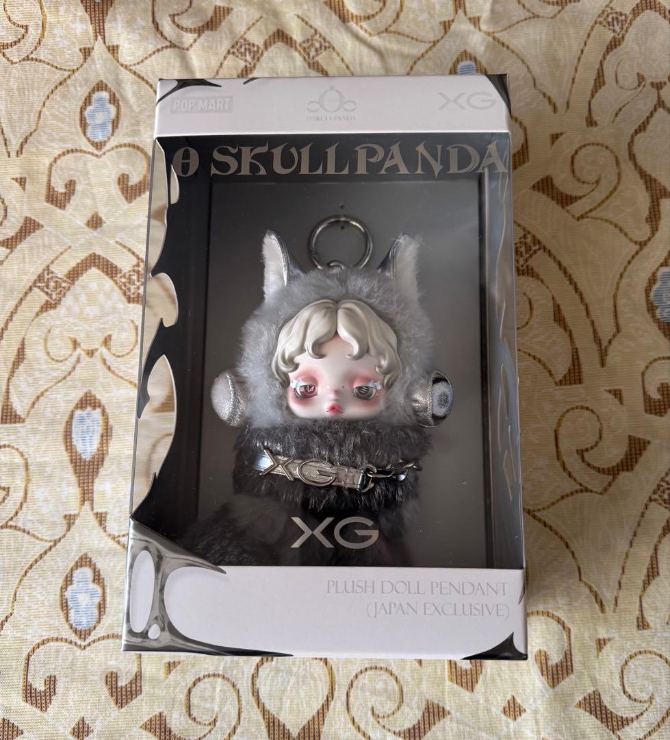 未開封！skullpanda スカルパンダ　XG コラボ　ぬいぐるみペンダント