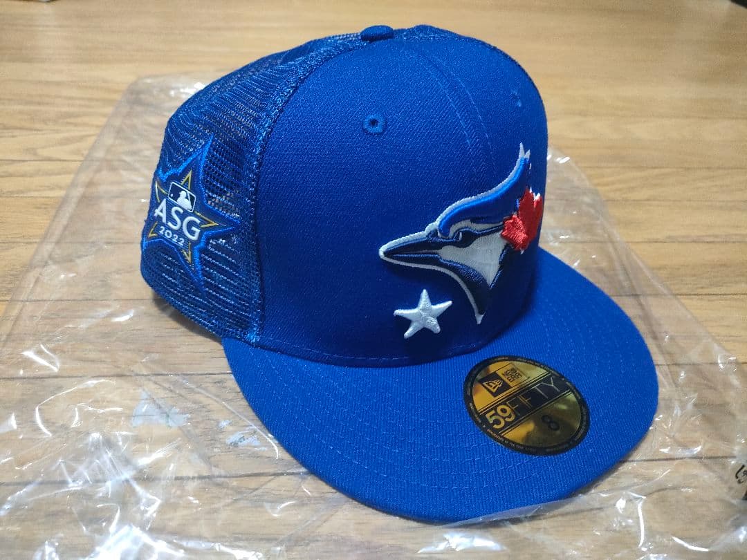 新品未使用 トロントブルージェイズ 59FIFTY メッシュ キャップ サイズ8