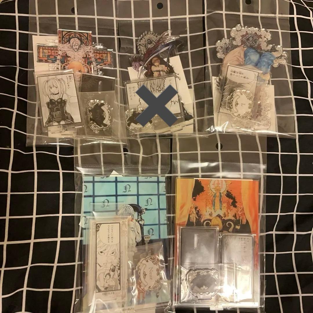 DEATHNOTE デスノート展 アクリルスタンド アクリルジオラマ