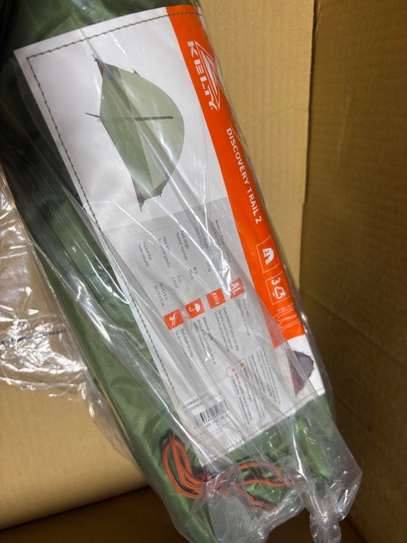 定価36300円　KELTY 2人用軽量アルミ製テント　耐水圧1200mm 新品