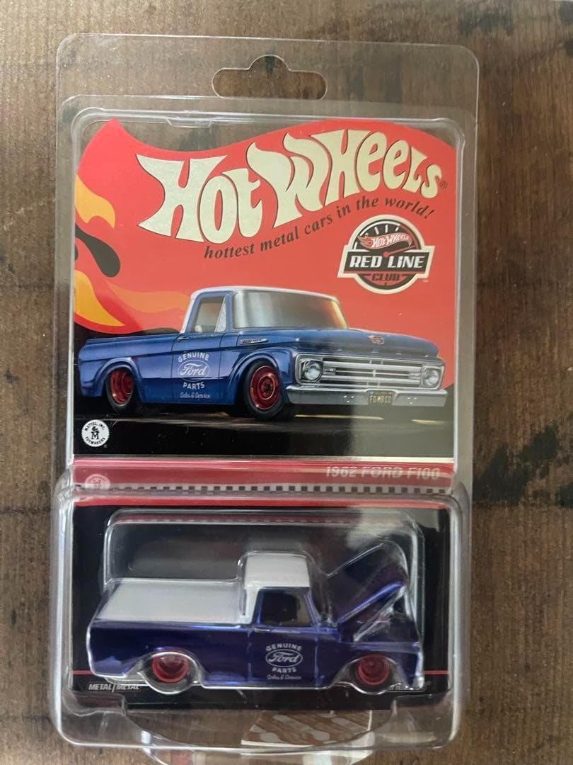 ホットウィール RLC 限定 1962 FORD F100 HOT WHEELS