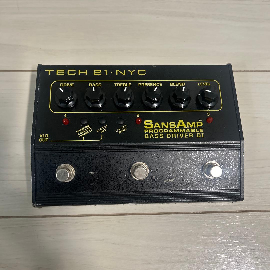 SANSAMP PROGRAMMABLE BASS D DI ベース用