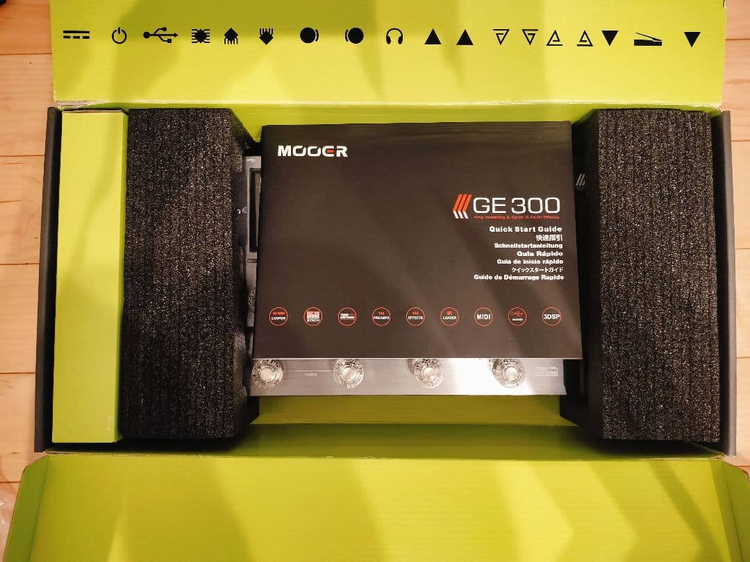 MOOER GE300 マルチエフェクター アンプシミュレーター