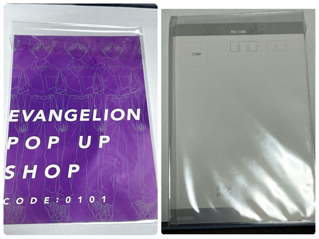 【レア】EVANGELION POP UP SHOP 抽選会特典 ポストカード