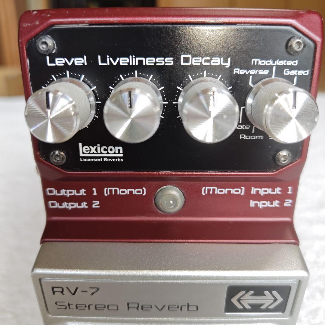ギター HardWire RV-7 STEREO REVERB