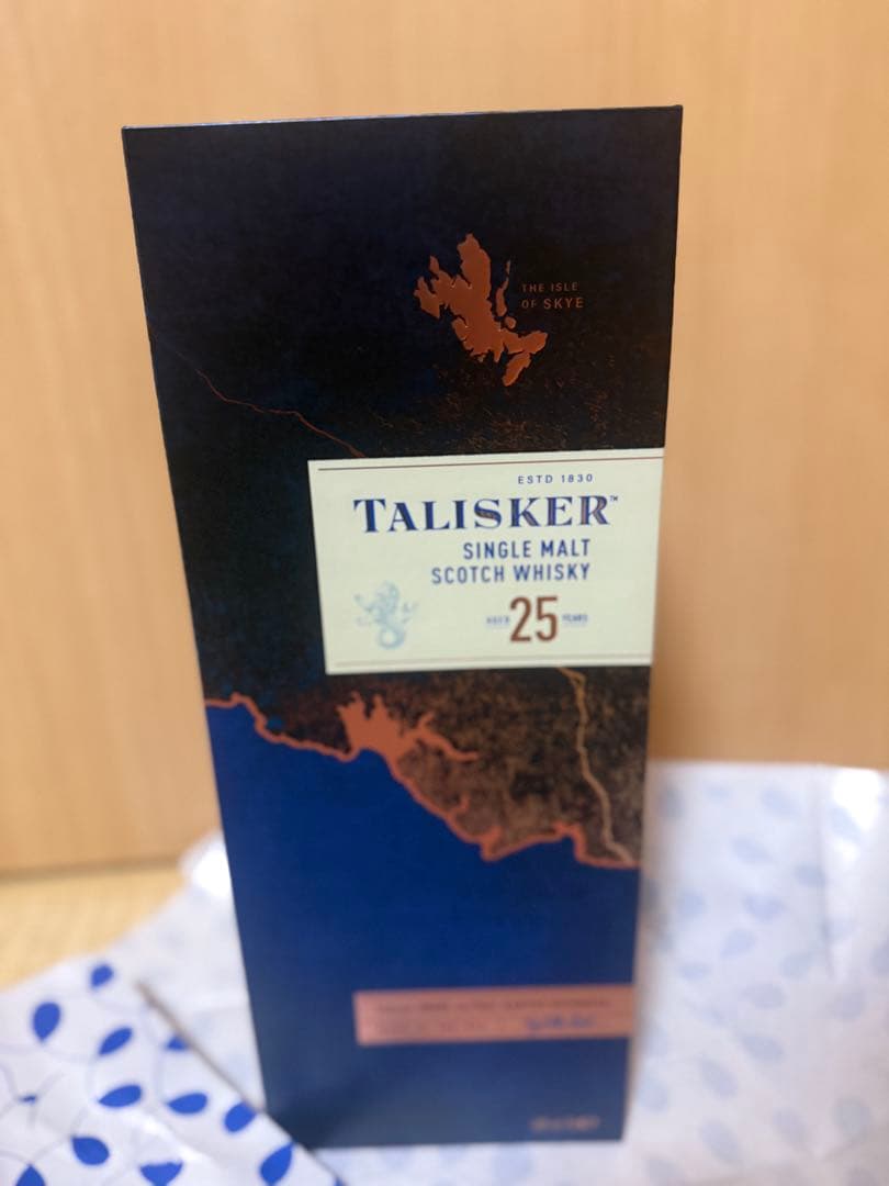 タリスカーTALISKER 25年 シングルモルトウイスキー 750ml