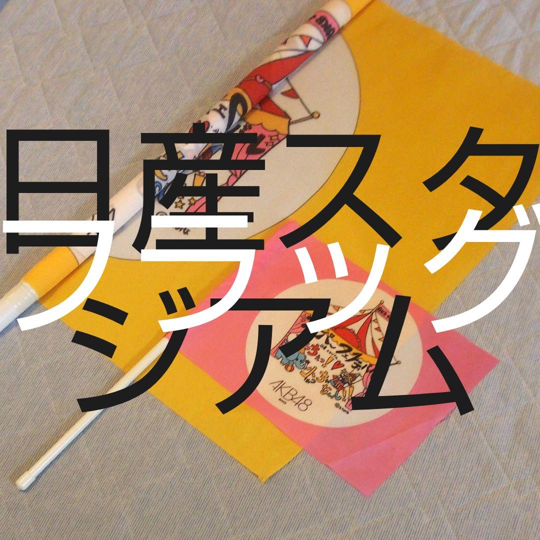 AKB48 スーパーフェスティバル 日産スタジアム メンバー使用フラッグ 希少