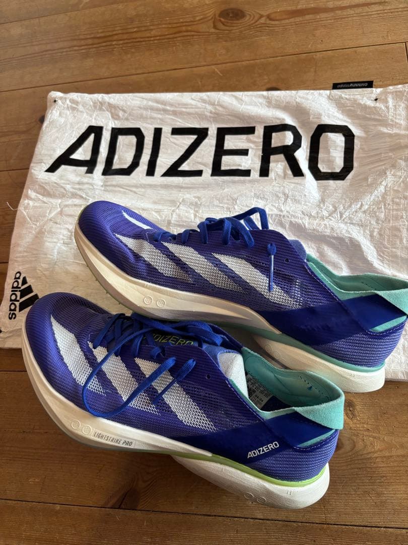 adidas ADIZERO アバンチ 26cm 青