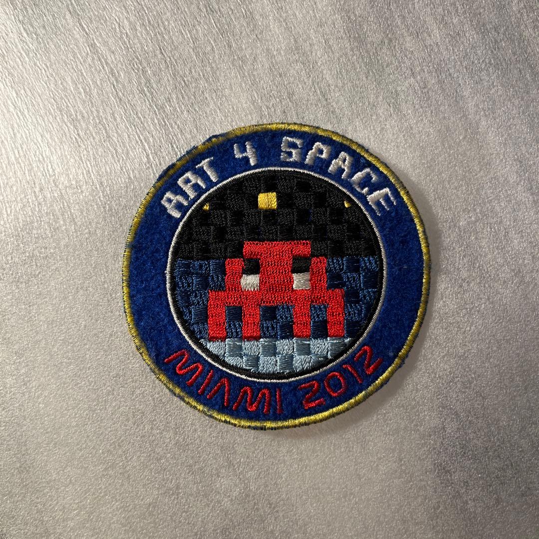 Invader Art 4 Space Patch インベーダー