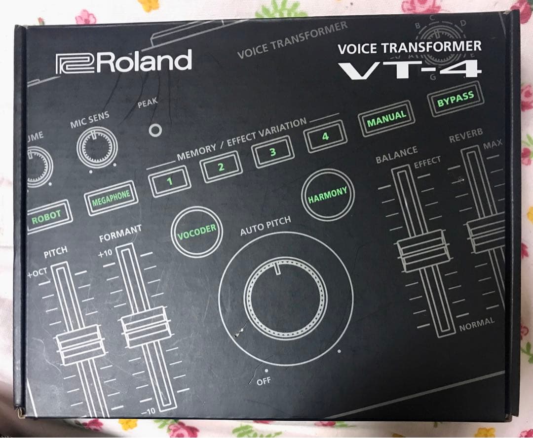 Roland VT-4 ボイストランスフォーマー（中古、念のためジャンク扱い）