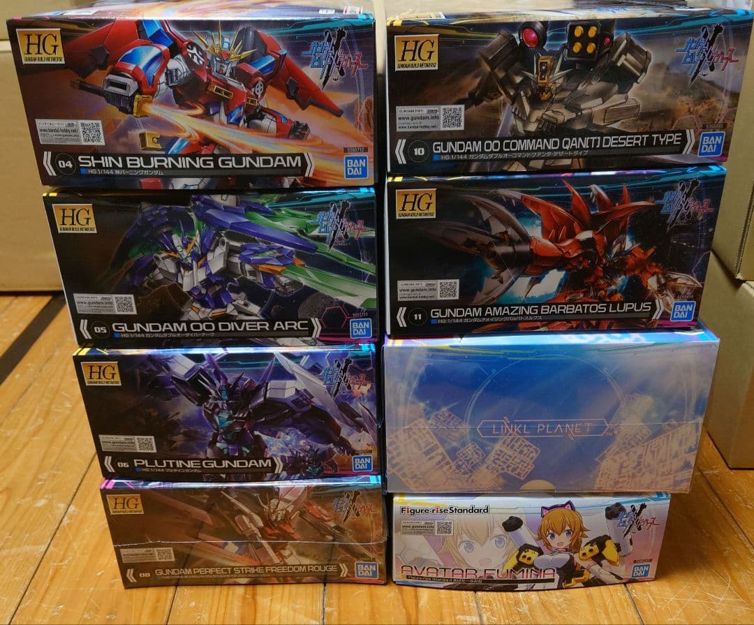 【８品セット】HGガンプラ　ガンダム　ビルドメタバース　まとめ売り
