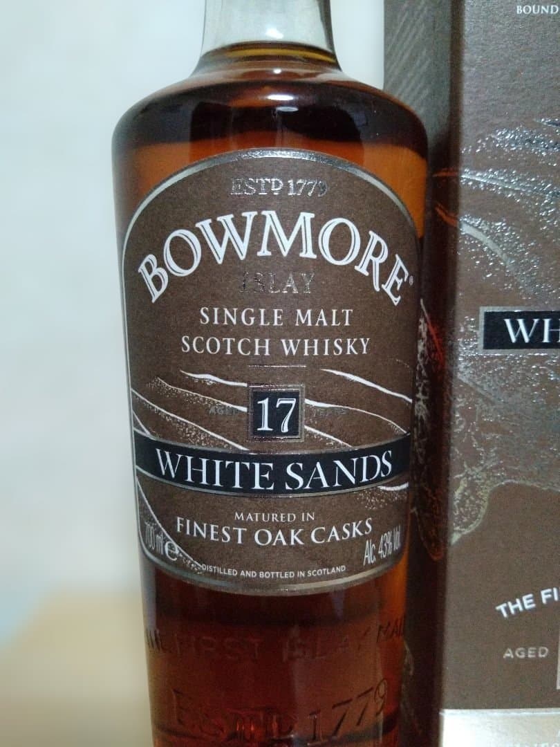 BOWMORE 17年 WHITE SANDS 700ml　Alc43%