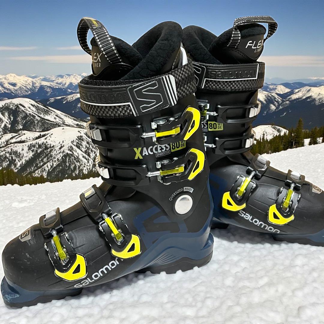 【良品】 X ACCESS 80 WIDE 25.0cm SALOMON