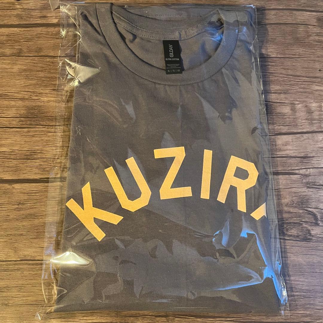 KUZIRA ロゴ Tシャツ XL チャコール