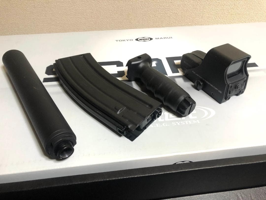 東京マルイ SCAR-L 次世代電動ガン　アタッチメント付属