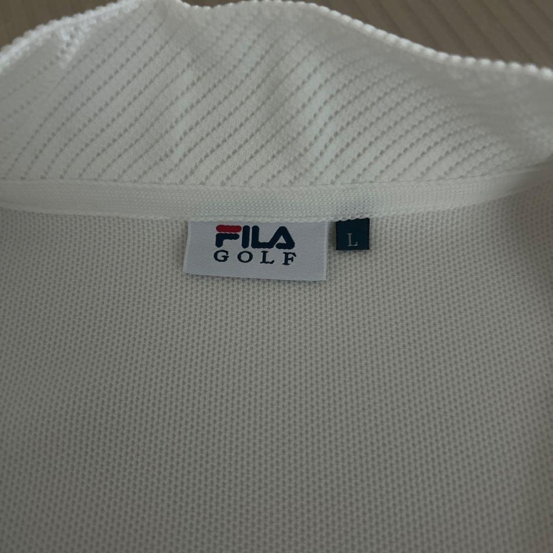 FILA ストライプ ジャケット ホワイト
