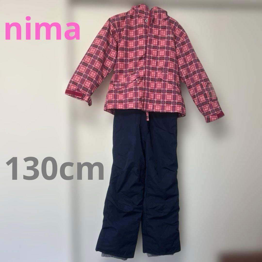 nima スノーボードウェア 上下セット130cm キッズジュニア おしゃれ