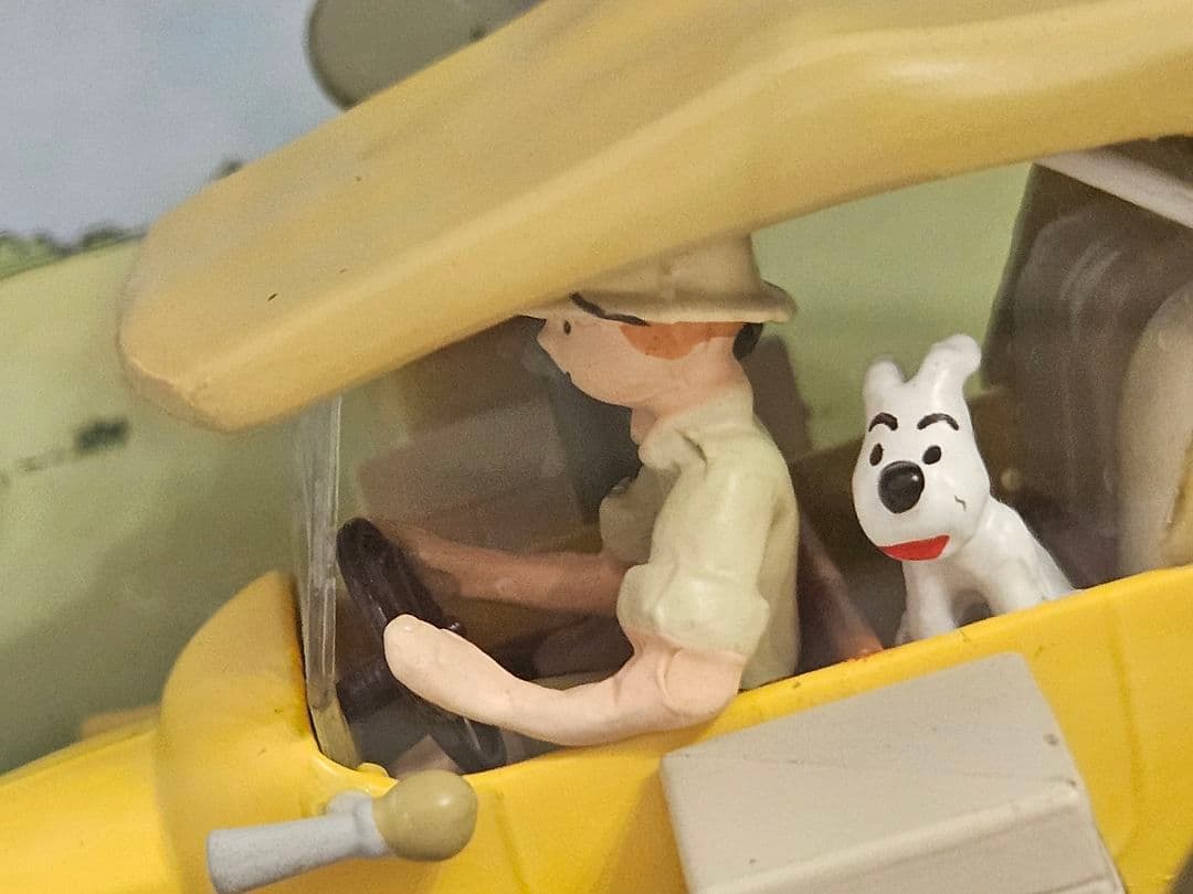 タンタンの冒険 TINTIN ミニカー