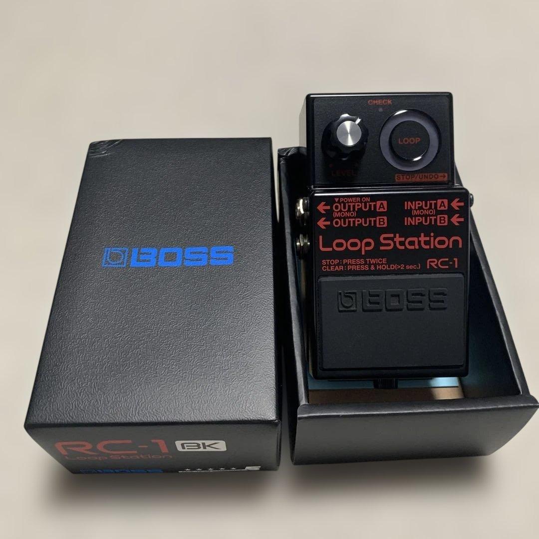 配信機器・PA機器・レコーディング機器 BOSS RC-1-BK Loop Station