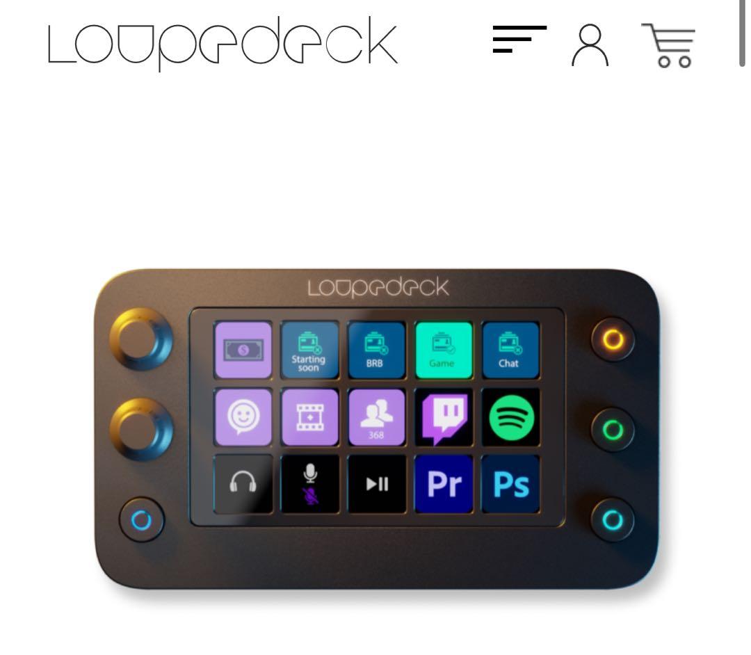 Loupedeck live s【未使用】