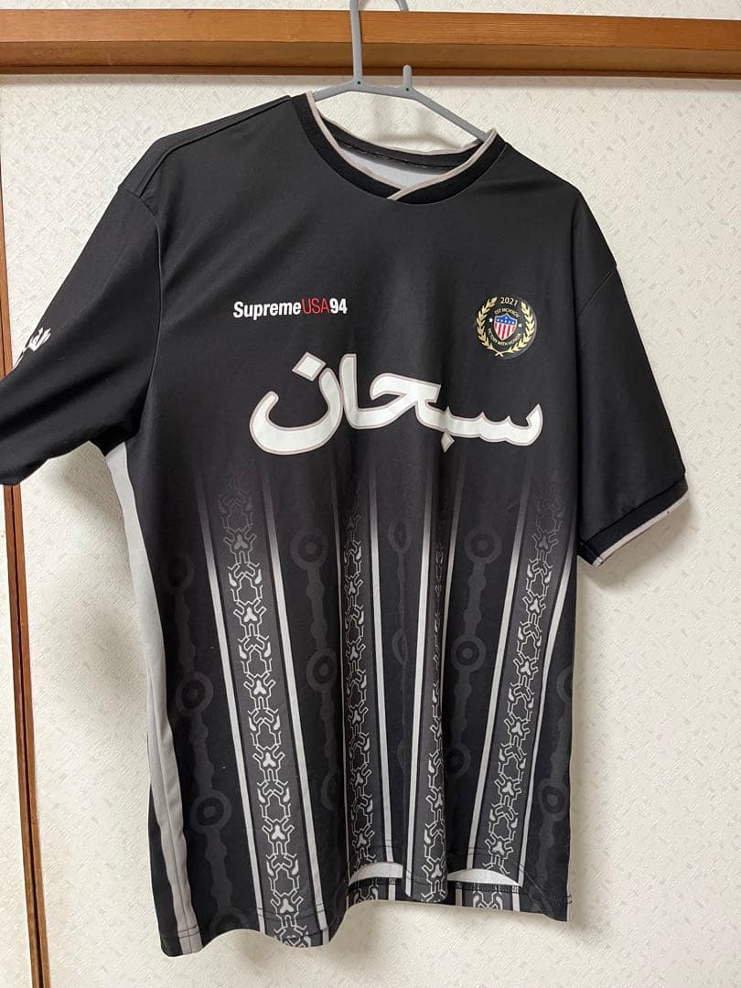 Supreme Arabic Logo Soccer Jersey Mサイズ