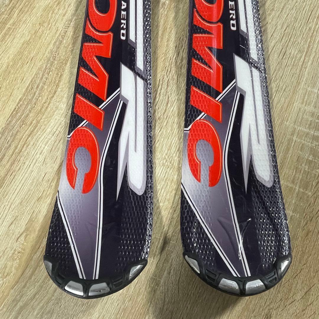 ATOMIC159cm ROSSIGNOL25.5cmストック付きスキーセット