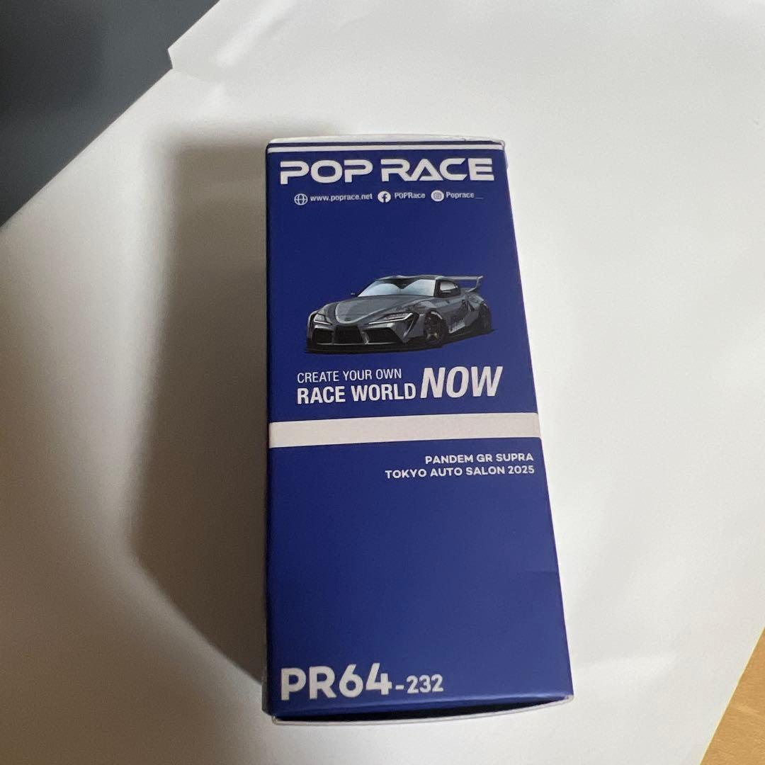 東京オートサロン限定 POP RACE パンデム GR スープラ チェイス