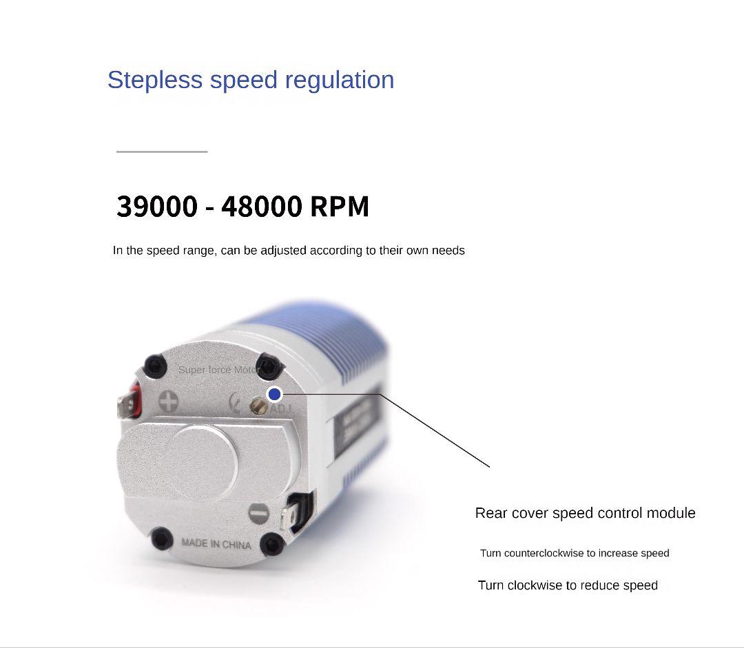 CLBL 480 ブラシレスモーター　ロング　回転数可変式