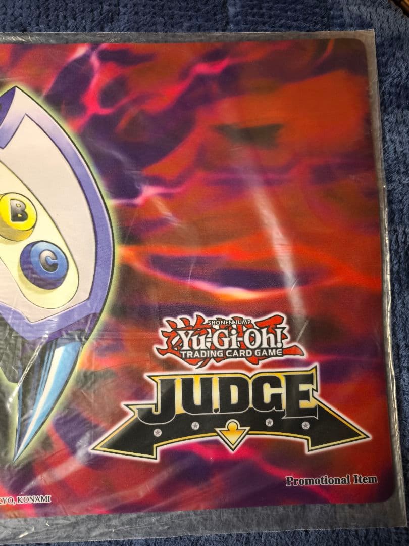 遊戯王　EU英語版　公式プレイマット　エネミーコントローラー　judge限定