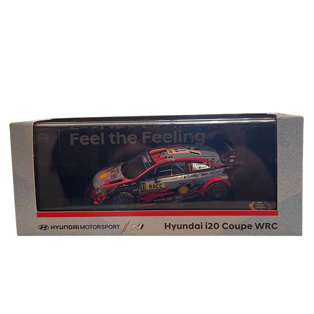 【新品 未開封】　Hyundai i20 Coupe WRCミニカー 1/43