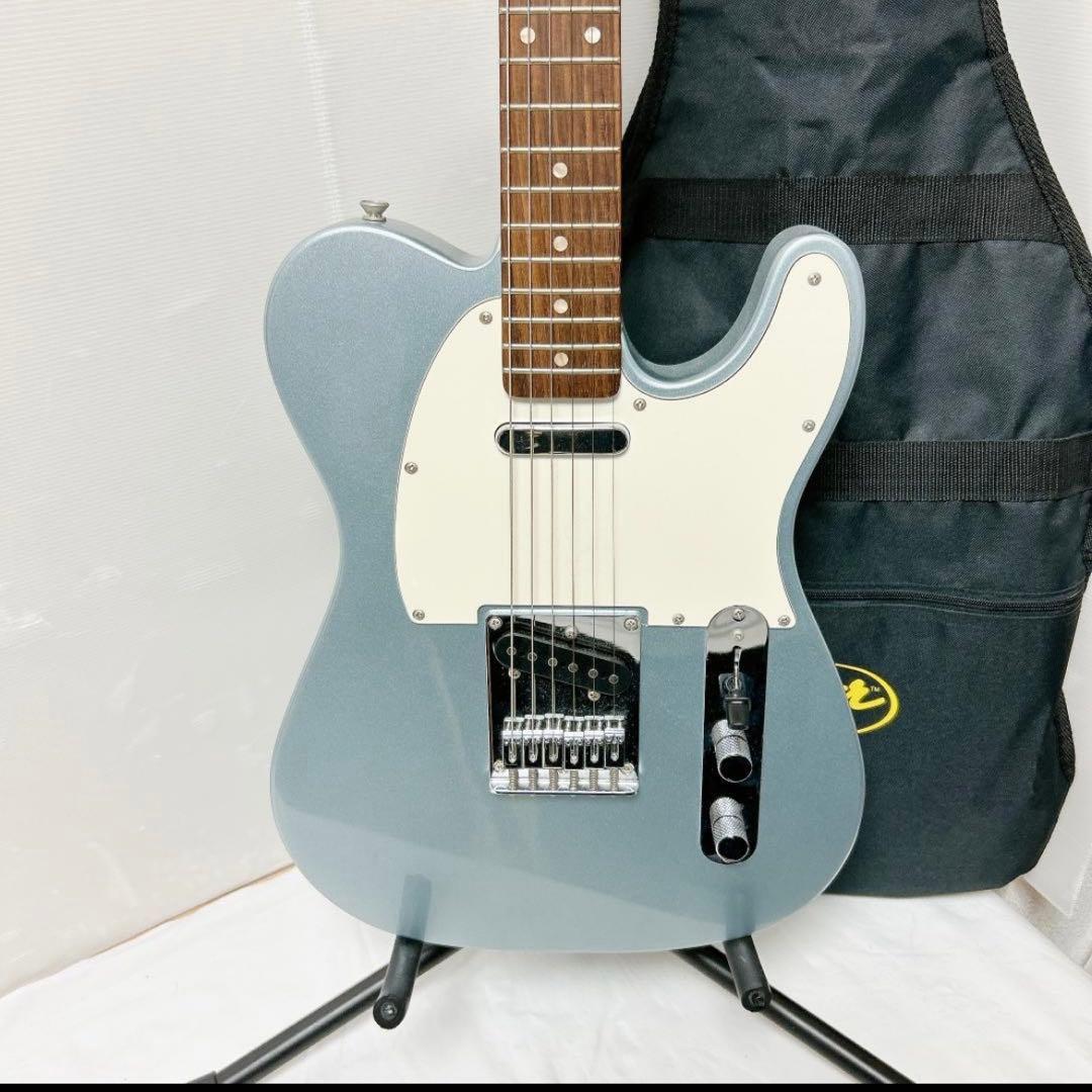 美品 Squier スクワイヤー Telecaster テレキャス ライトブルー