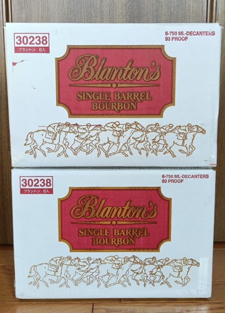 宝酒造 ブラントン シングルバレル レッド 2ケース Blanton Red