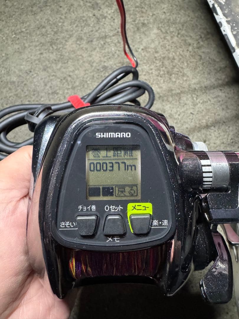 SHIMANO 電動リール フォースマスター 3000MK 使用時間　153分