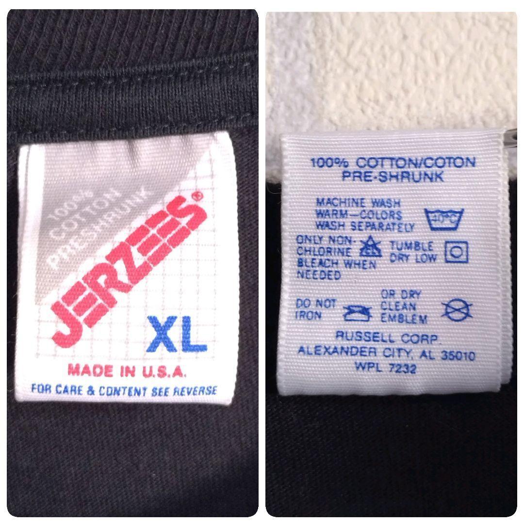 お宝★90s USA製 ホリフィールド VS モーラー 半袖Tシャツ 黒 XL