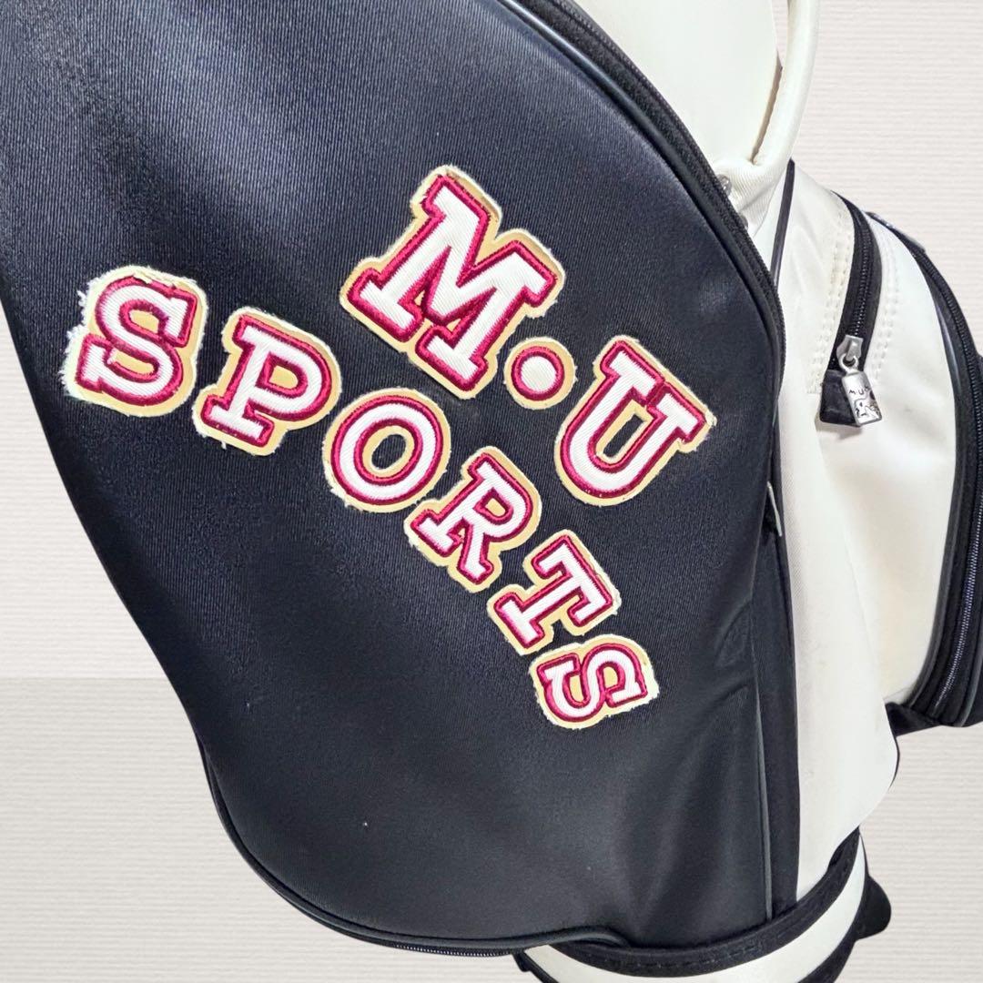 「訳あり…」 M.U SPORTS キャディバッグ レディース 人気 ヒデ