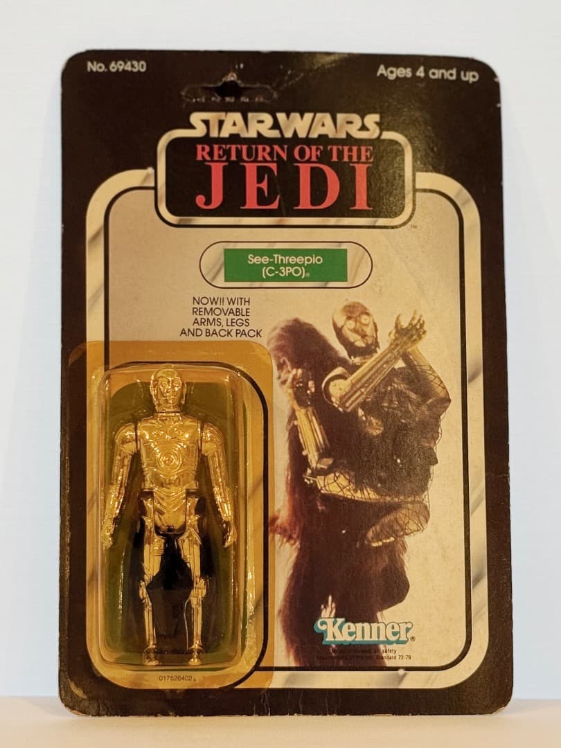 【激レア・美品】1983年オールドケナー スターウォーズ｜C-3PO＜未開封＞