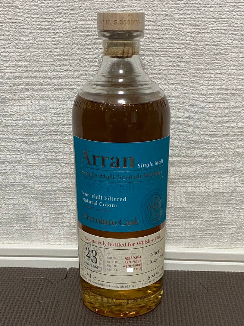 希少 日本限定255本 アラン 1998 23年 シェリーホグスヘッド