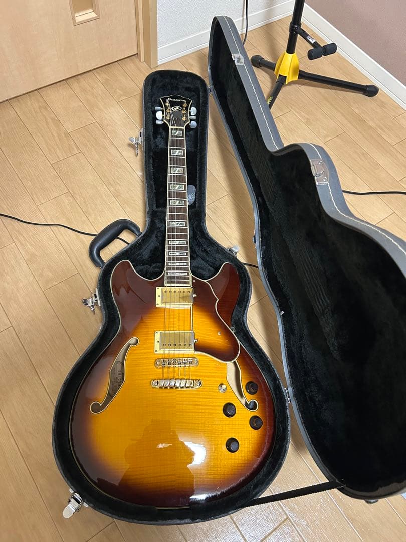中古 Ibanez AS-103-VB 12-02ハードケース