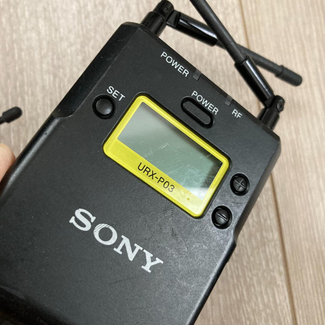 Sony URX-P03 UTX-B03 ワイヤレスシステム SMAD-P3