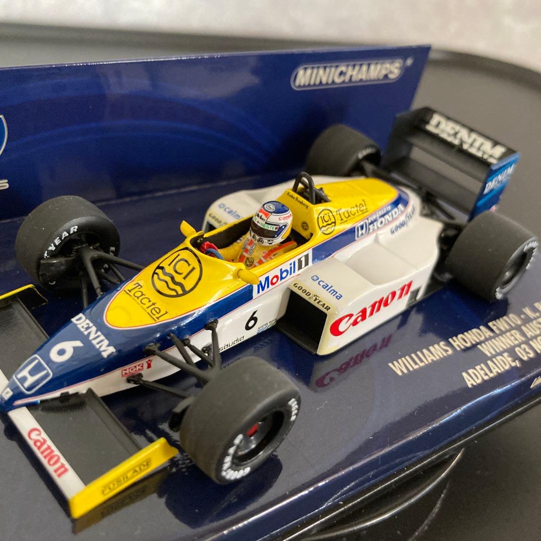 MINICHAMPS Williams Honda FW10 K.ロズベルグ