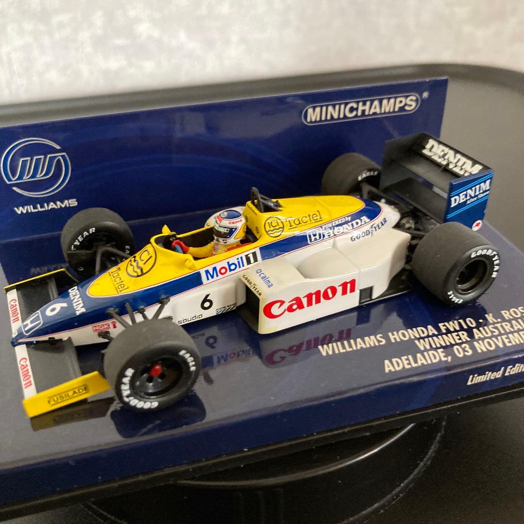 MINICHAMPS Williams Honda FW10 K.ロズベルグ