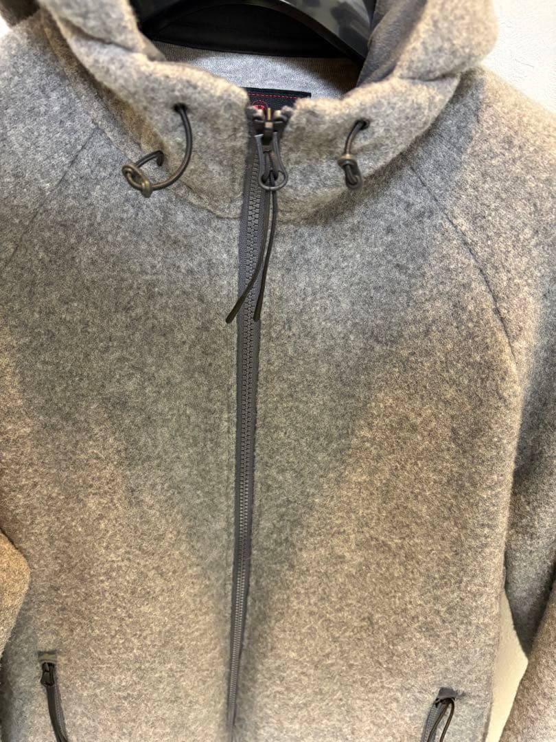 希少 ブリーフィング HOL MENS WOOL GAUZE PARKA