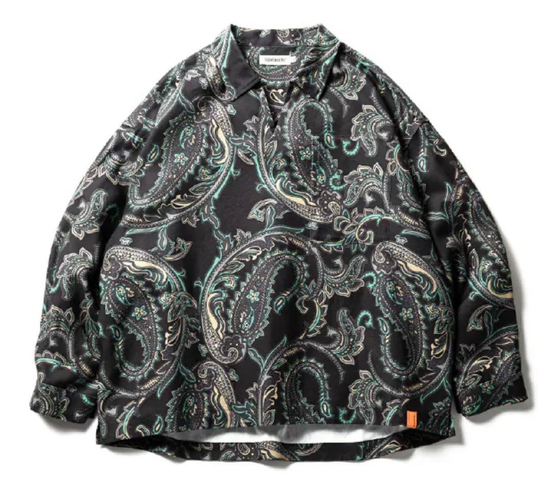 tightbooth PAISLEY L/S OPEN SHIRT 新品L