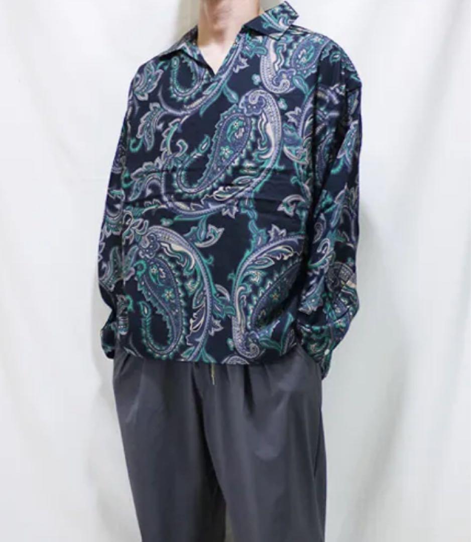 tightbooth PAISLEY L/S OPEN SHIRT 新品L