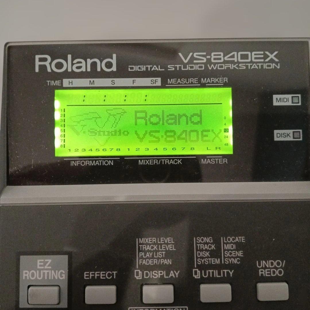 ROLAND　VS-840EX マルチトラックレコーダー　ケース　説明書あり