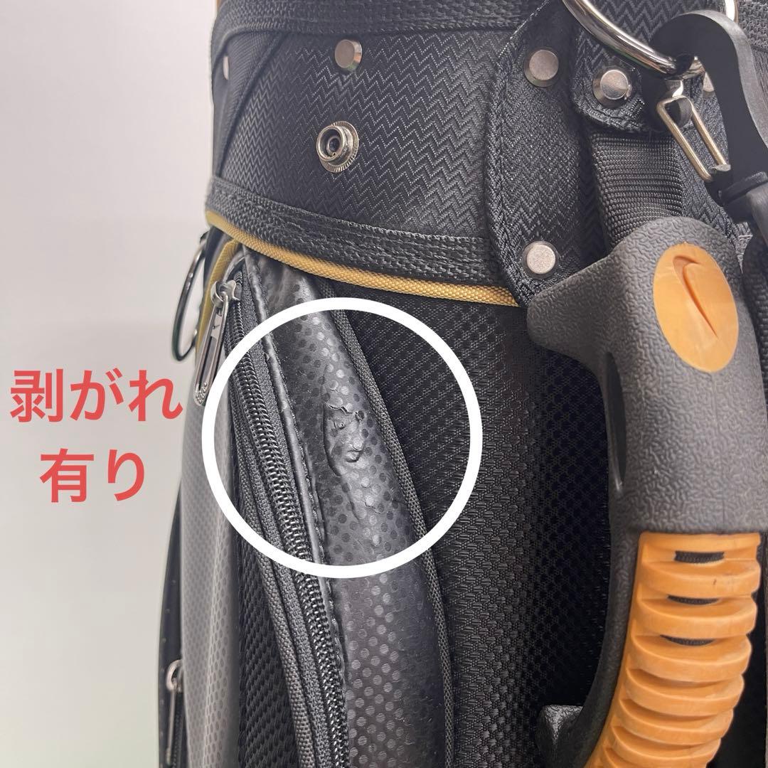 NIKE GOLF キャディバッグ 9インチ ゴルフバッグ 黒