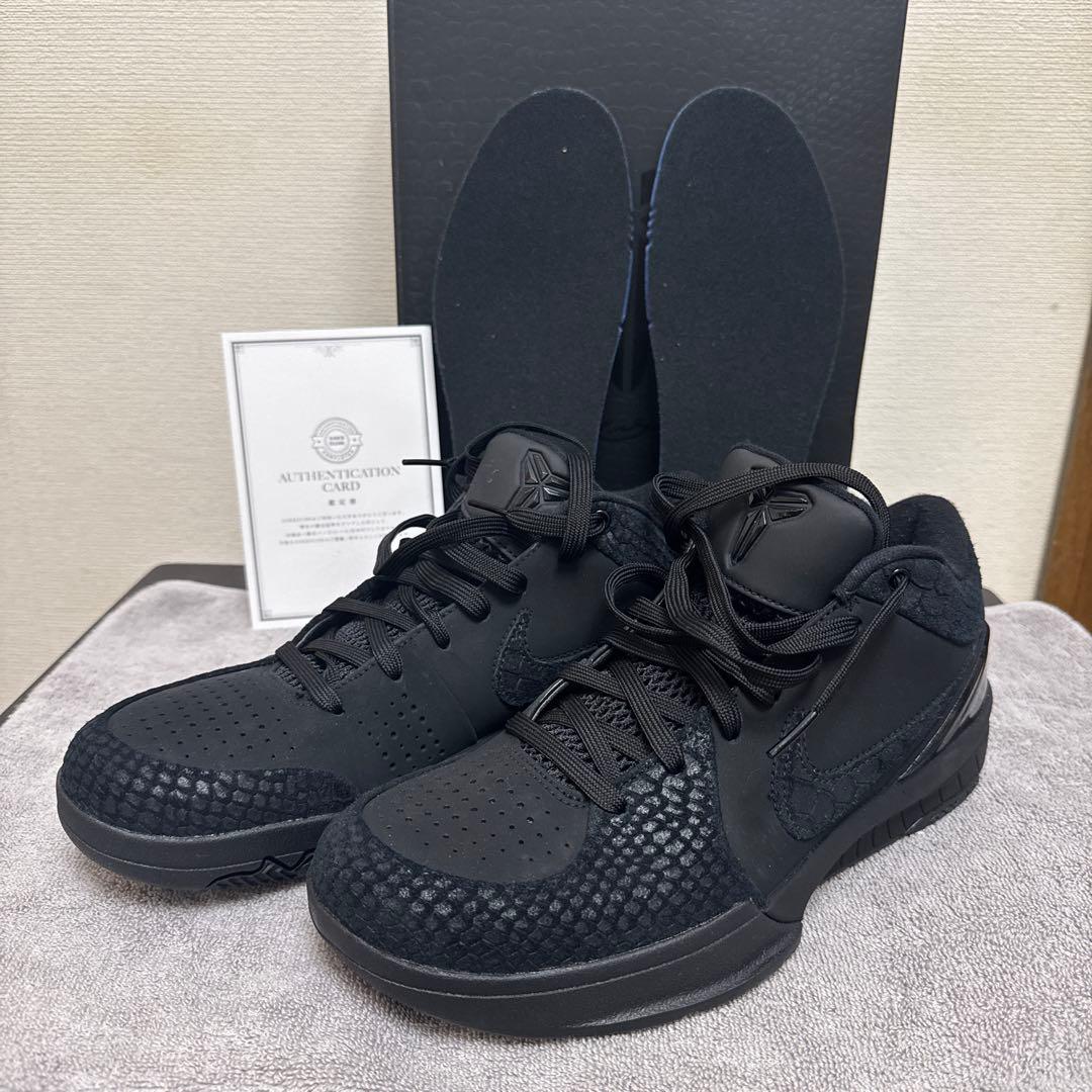 シューズ(男性用) NIKE KOBE IV PROTRO BLACK MAMBA
