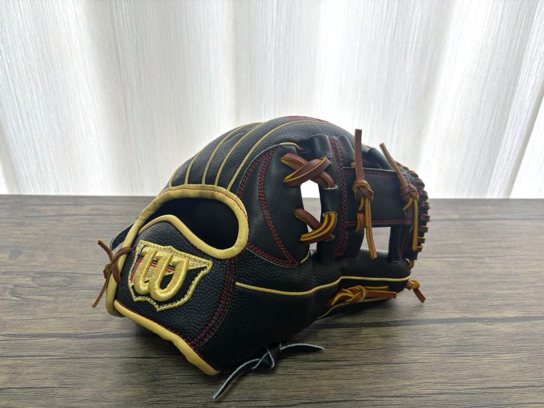 一週間のみ出品 軟式 wilson 1723 オーダー ネーム刺繍なし 小指2本